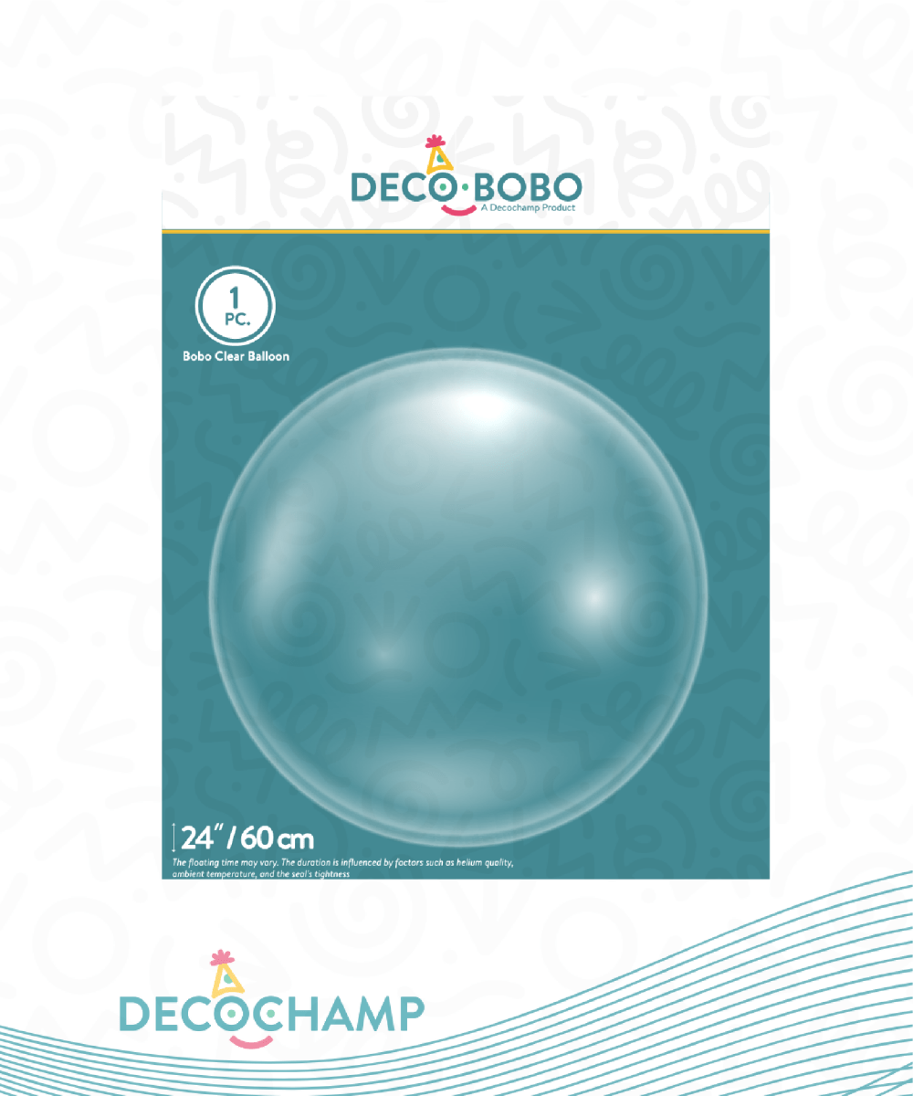 Decobobo DECOCHAMP 24" Clear Bubble (Single Pack)