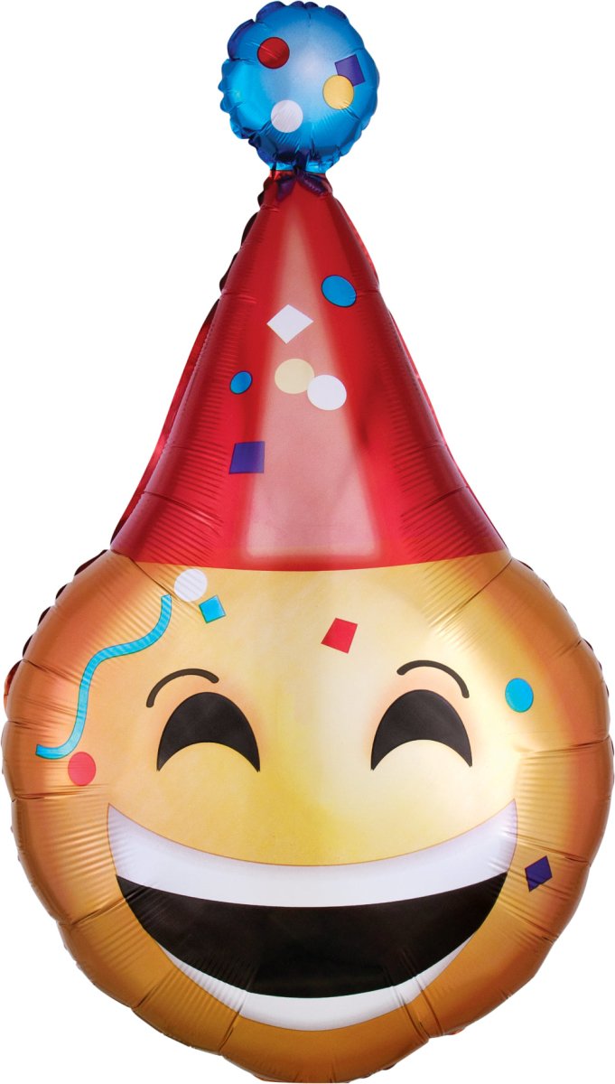 Emoticon Party Hat 39" - (Single Pack). 3452501