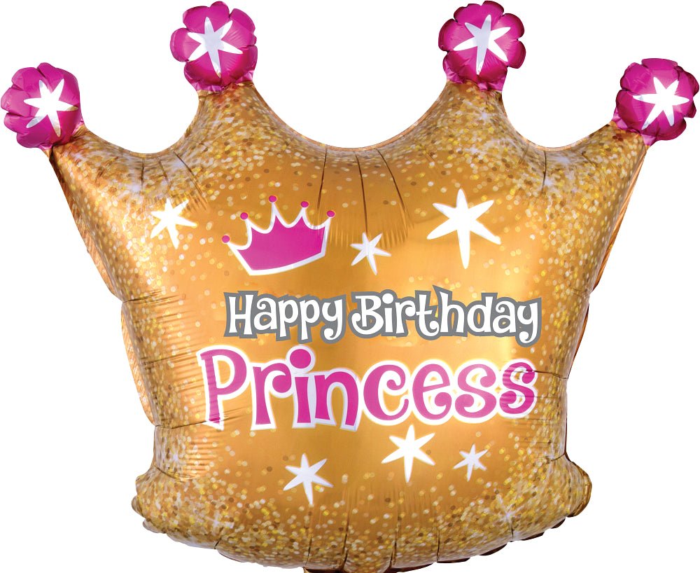 HBD Gold Crown Jr 20" - (Single Pack). 3566301